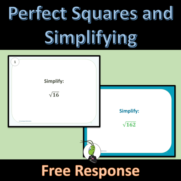 Free Simplifying Radicals Algebra 1 Task Cards Sample Version | Made By ...