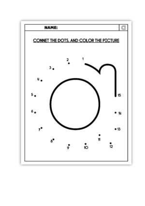 Alphabet Letter Dot to Dot a-Z for Kids, introduce young learners to ...