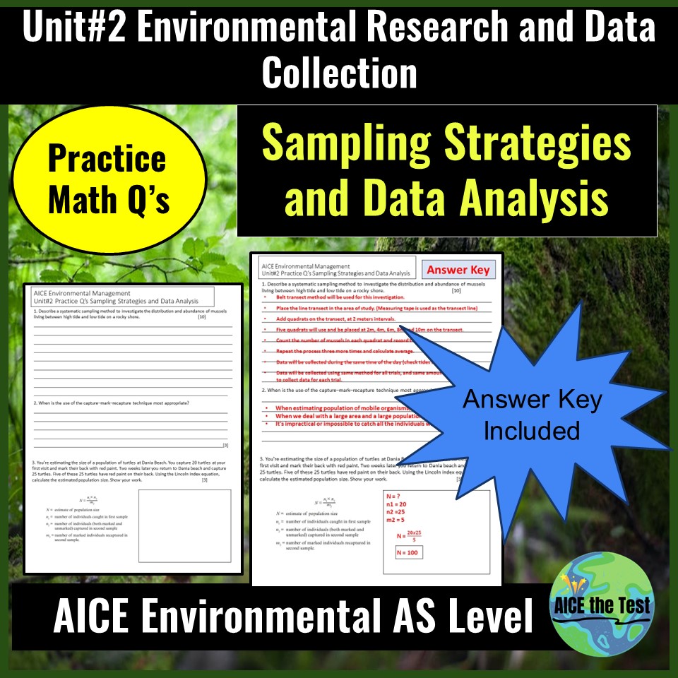 Intro to Environmental Management AICE Unit1 Guided Notes | Made By ...
