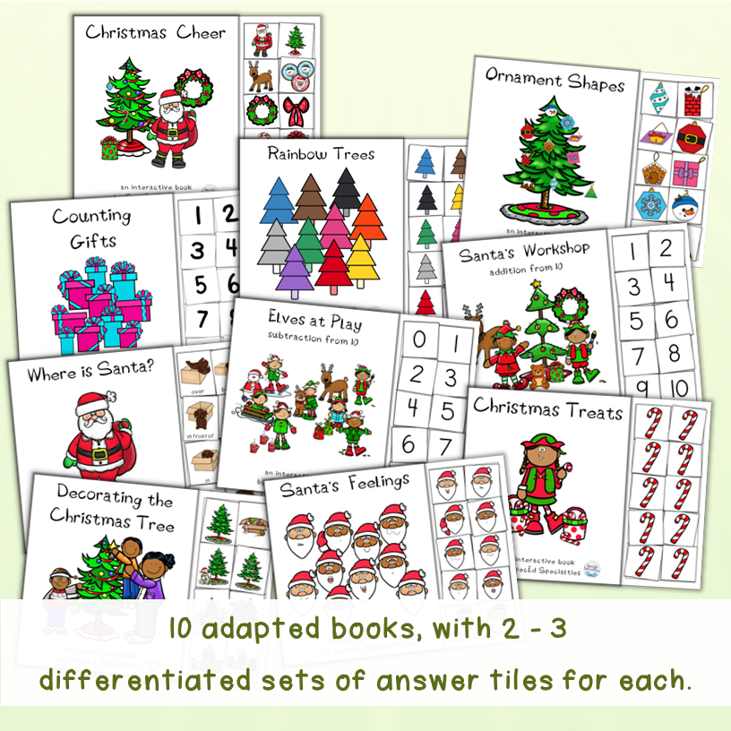 Christmas Adapted Books for December | Made By Teachers