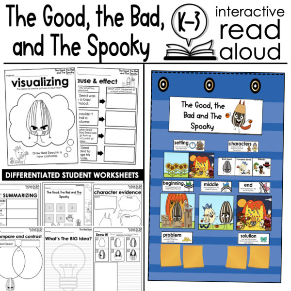 The Good Bad and Spooky by Jory John Interactive Read Aloud Activities ...