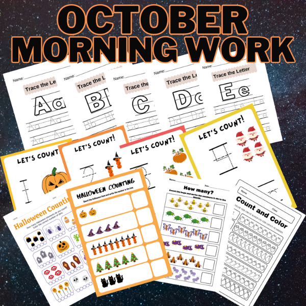 OCTOBER MORNING WORK | Made By Teachers