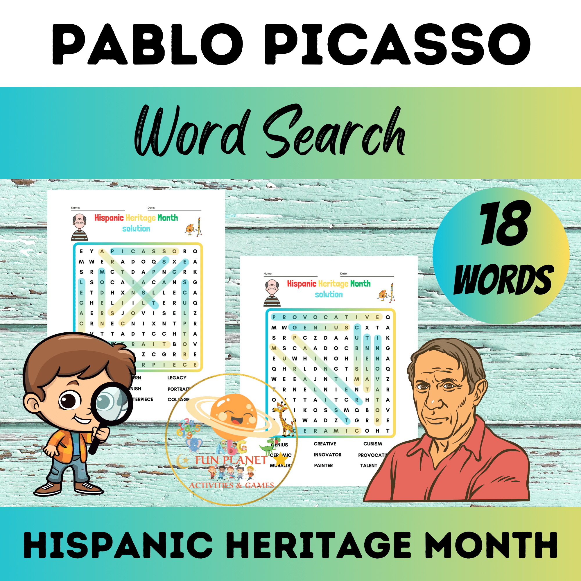 Hispanic Heritage Month Coloring Pages Bundle | Made By Teachers