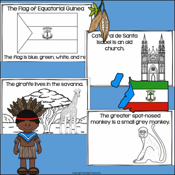 Equatorial Guinea Mini Book for Early Readers - A Country Study | Made ...