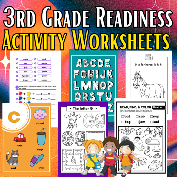3rd Grade Readiness Activity Worksheets - Made By Teachers