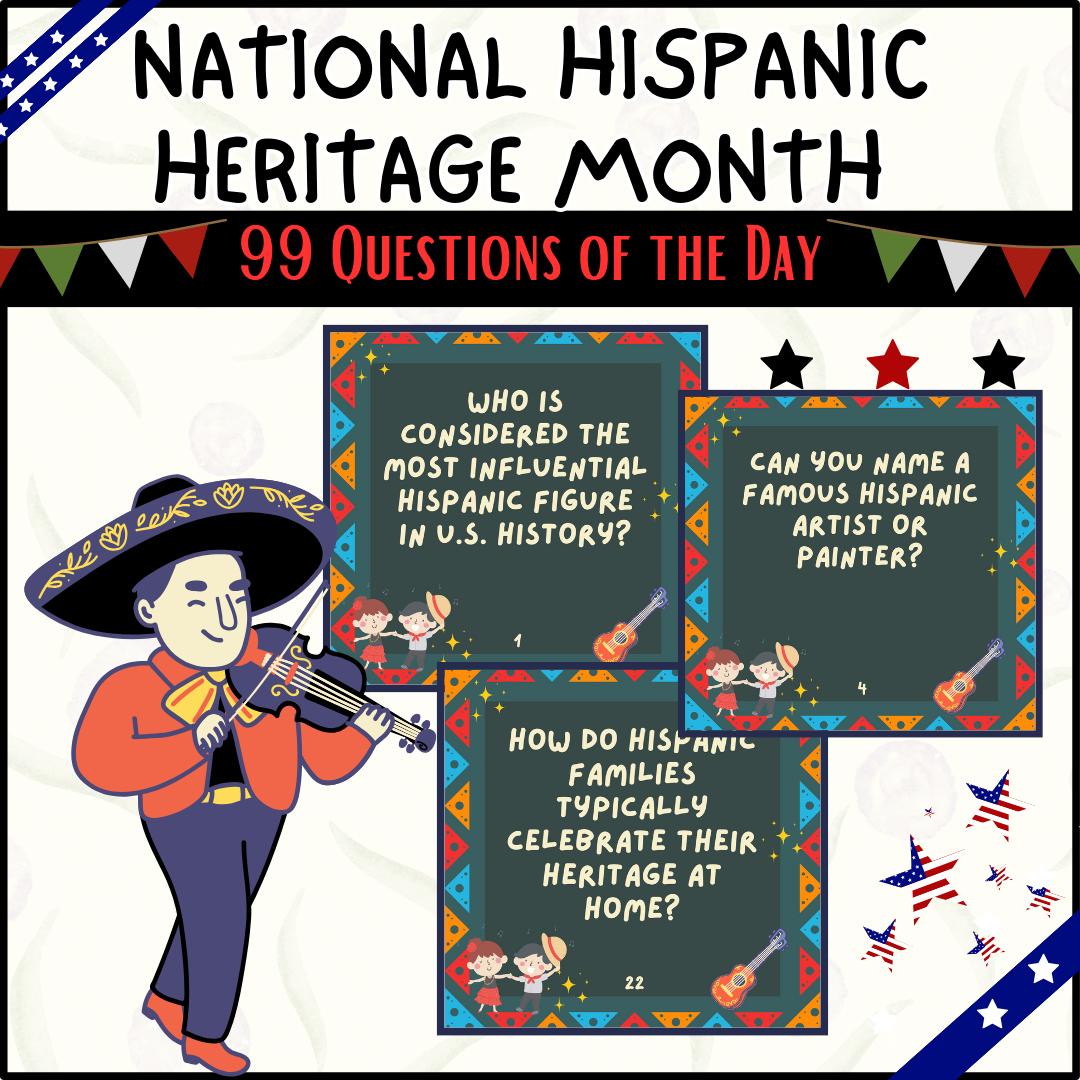 Hispanic Heritage Month Nonfiction Reading Comprehension Passages and ...