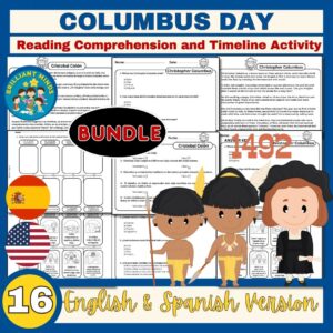 Christopher Columbus Reading Comprehension - Columbus Day Reading ...