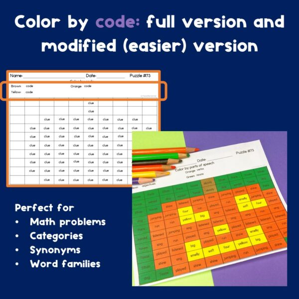 Editable | Programmable Halloween Color by Code Mystery Pictures - Made ...