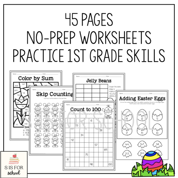 No Prep Easter Worksheets, Holiday Printables | Made By Teachers