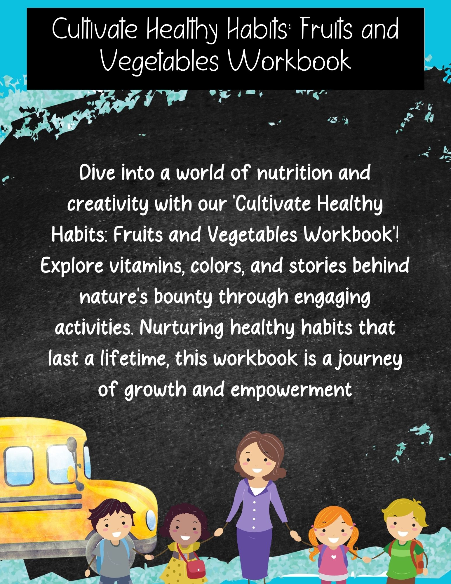 Cultivate Healthy Habits Fruits and Vegetables Workbook - Made By Teachers