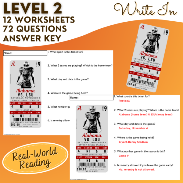 Fall-Themed Functional Texts - Functional Reading - Unit 2 | Made By ...