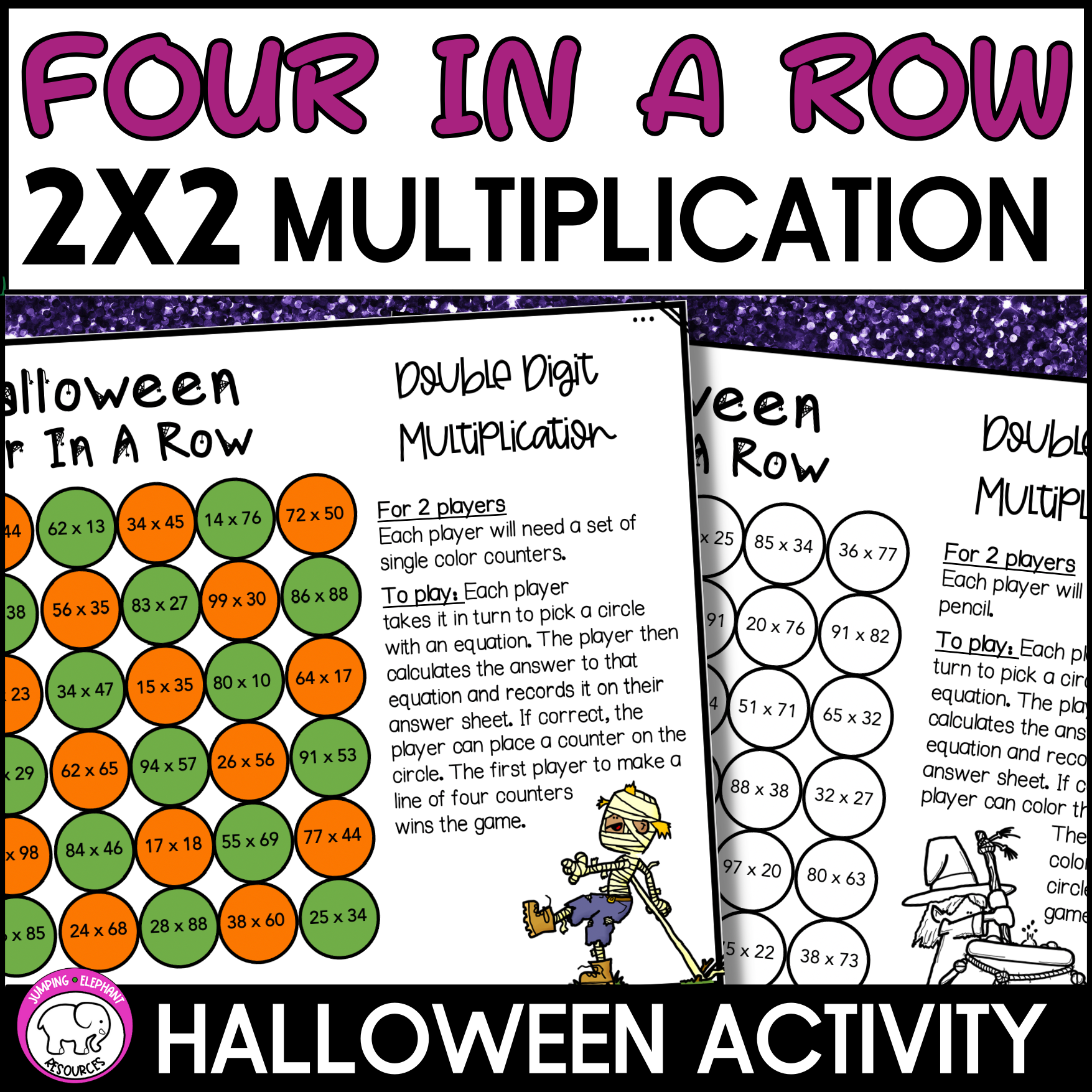 2 Digit by 2 Digit Area Model Multiplication Google Slides and ...