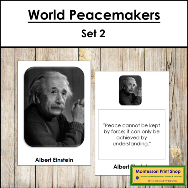 Famous Peacemakers (Set #2) - Pictures & Quotes | Made By Teachers