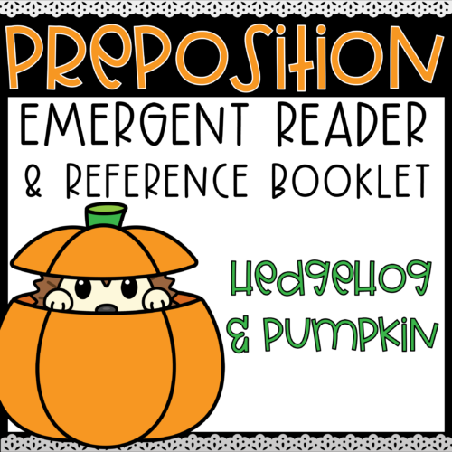 HEDGEHOG Fall Prepositions Activity BUNDLE Adapted Book, Clip Cards ...