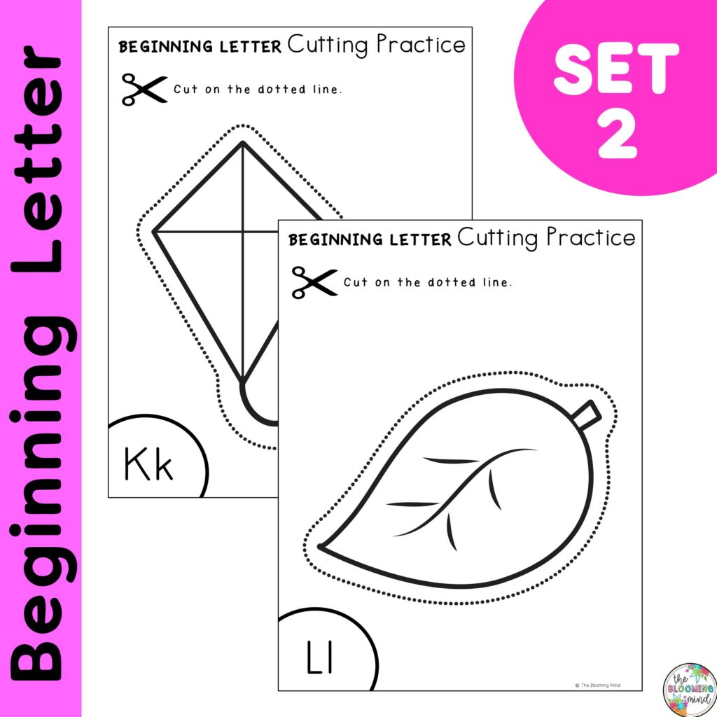 Alphabet Cutting Practice with Scissors | Made By Teachers