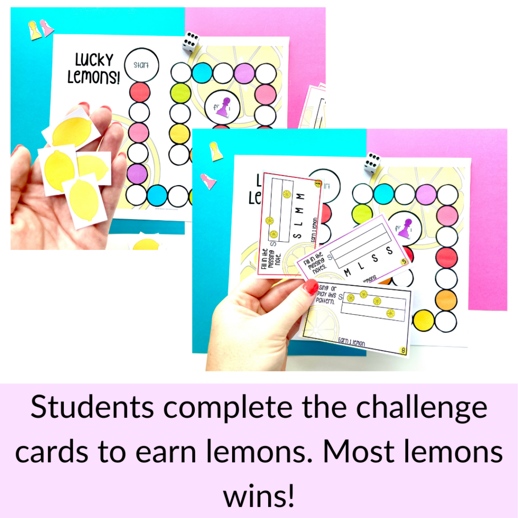 Lucky Lemons // Do Re Mi Printable AND Digital Board Game for Solfege ...