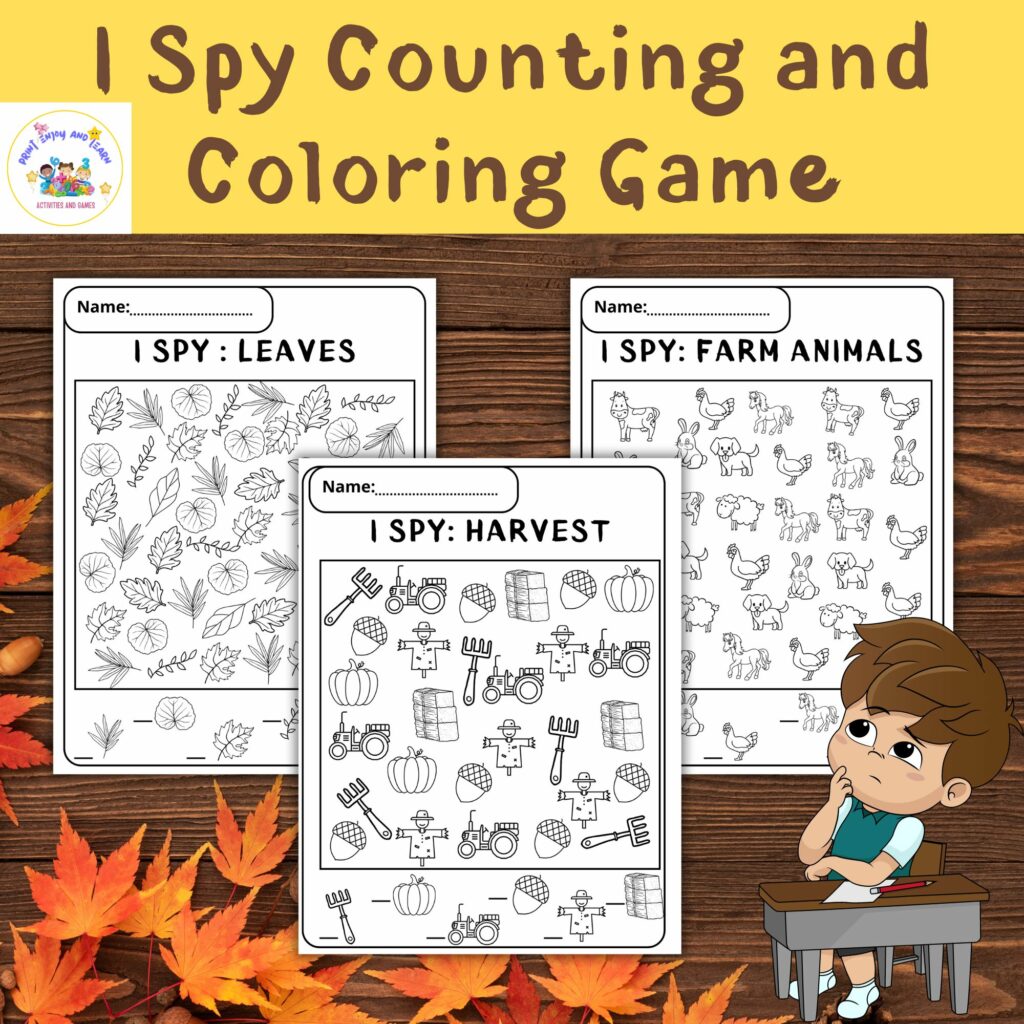 Fall Fun Worksheets BUNDLE / Autumn Activities for Kids / Printable ...