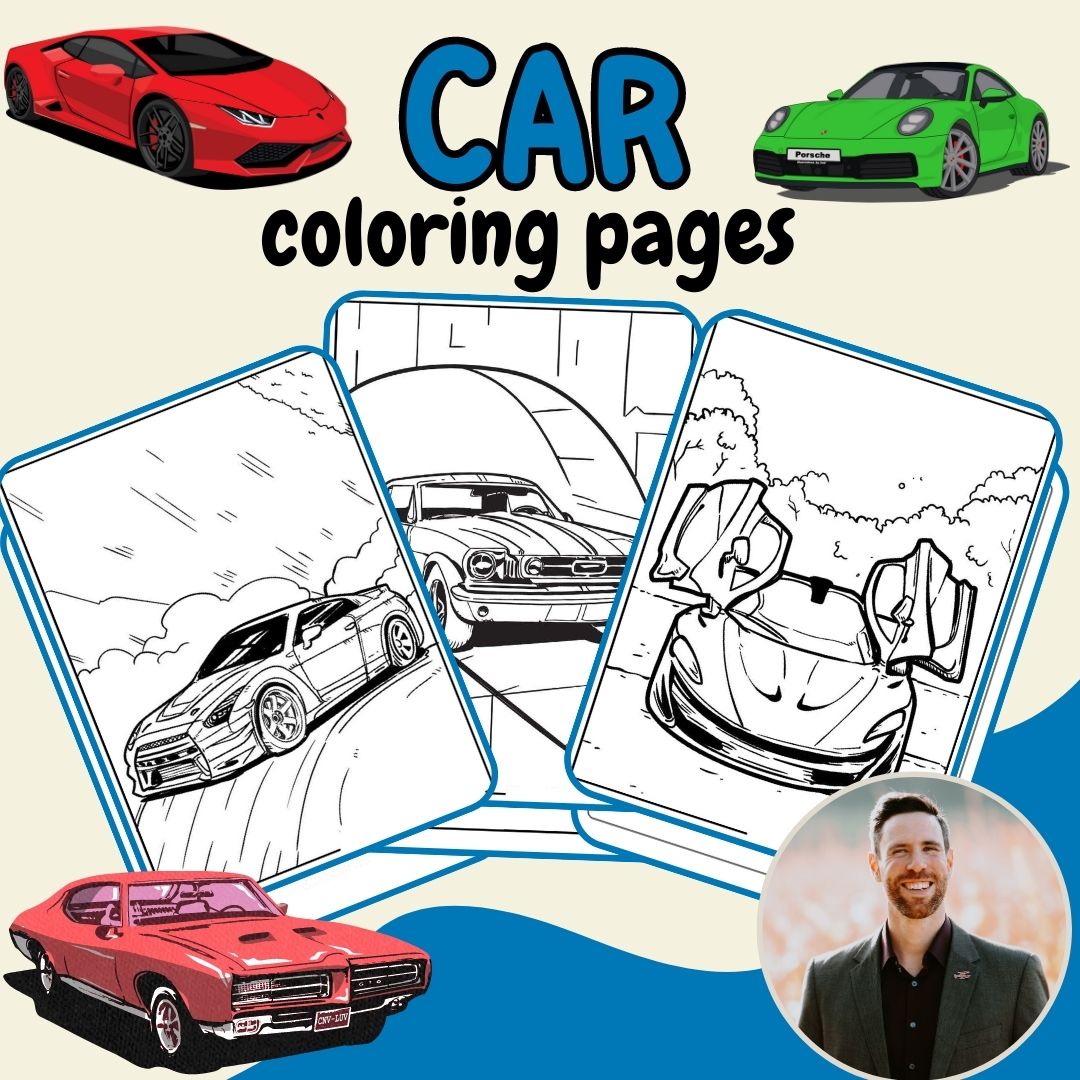 Cars Images For Coloring Pages