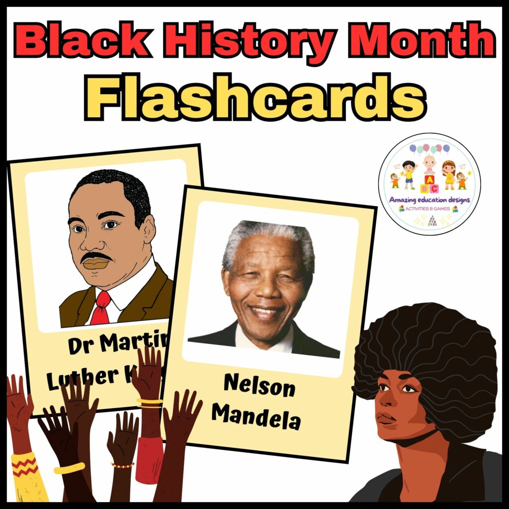 Activities Flashcards Worksheets Black History Month | Made By Teachers