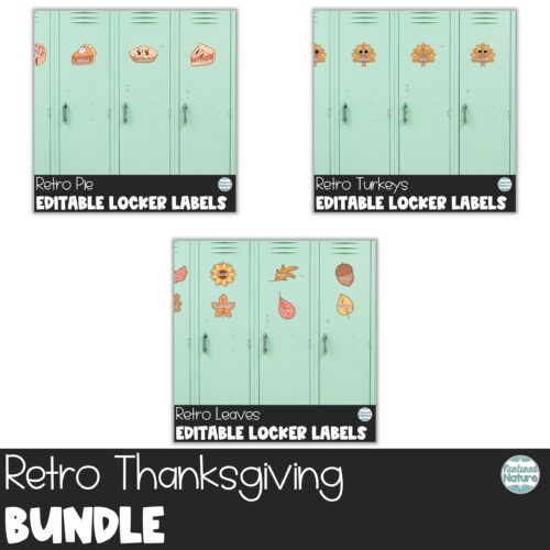 Retro Thanksgiving Classroom Decor and Activities Bundle | Made By Teachers
