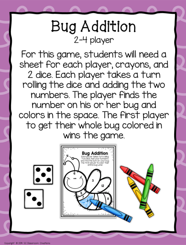 Addition and Subtraction Partner Games - Made By Teachers