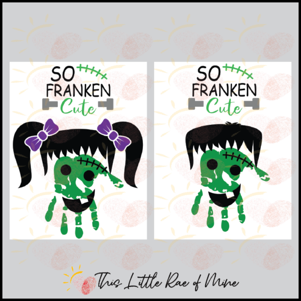 So Franken Cute - Frankenstein - Boy Girl - Halloween - October ...