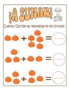 Otoño-matemáticas Hojas Para Niños Preescolar | Fall Math Worksheets ...