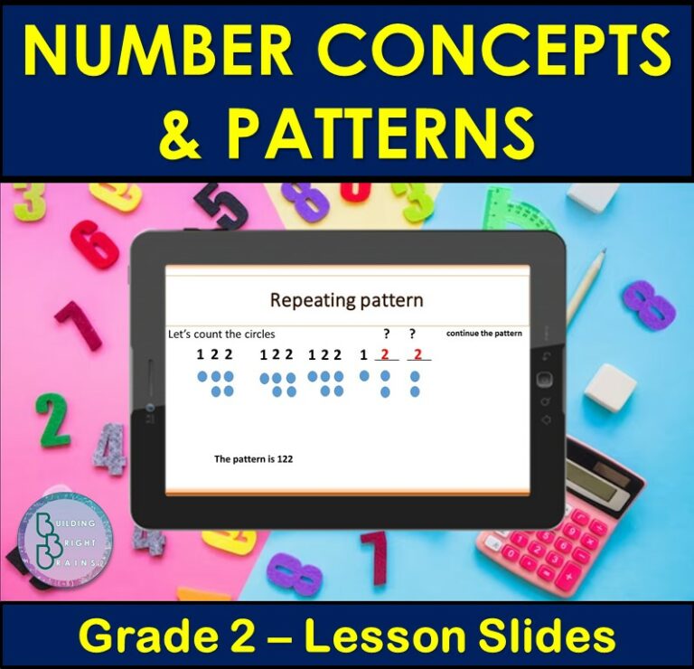 Number Concepts and Patterns | PowerPoint Lesson Slides for 2nd Grade ...