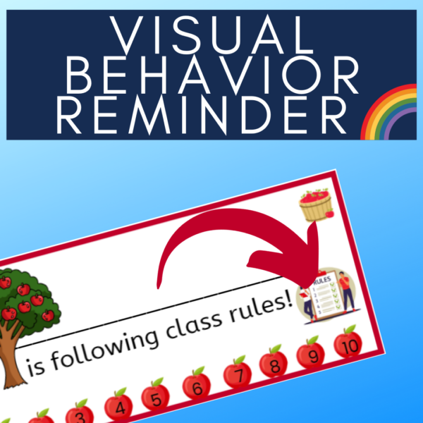 Following Class Rules Reward Punch Cards Hole Punch Card for Behavior ...