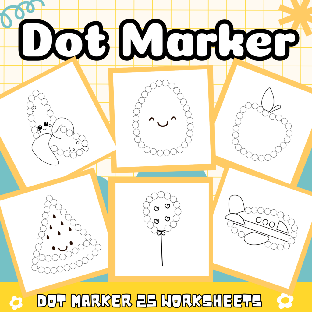 Dot marker Activities and Bingo printable (Various forms) | Made By ...