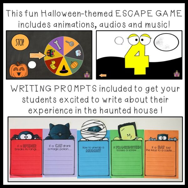Halloween Escape Room in Spanish | Viaje Virtual Casa Encantada ...