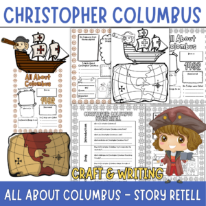 Columbus Day Craft and Writing | All About Christopher Columbus ...