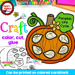 Pumpkin Life Cycle Craft | Fall Craft - Made By Teachers