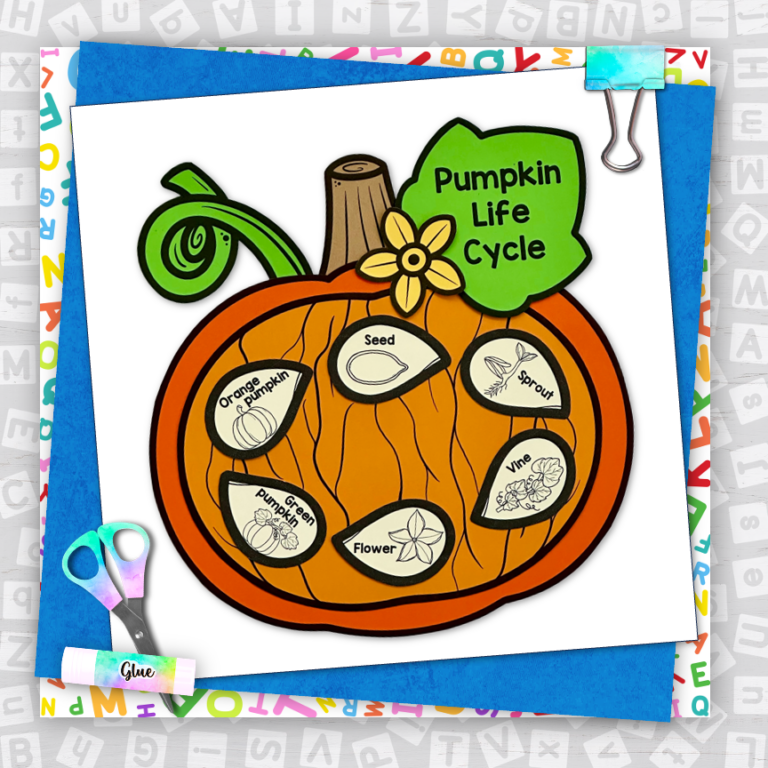 Pumpkin Life Cycle Craft | Fall Craft - Made By Teachers