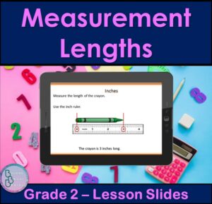 Measurement Lengths | PowerPoint Lesson Slides for 2nd Grade - Made By ...