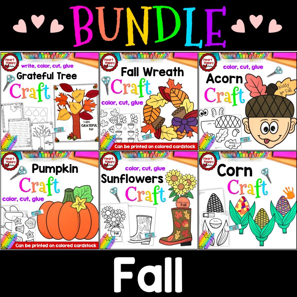 Fall Crafts BUNDLE | Made By Teachers