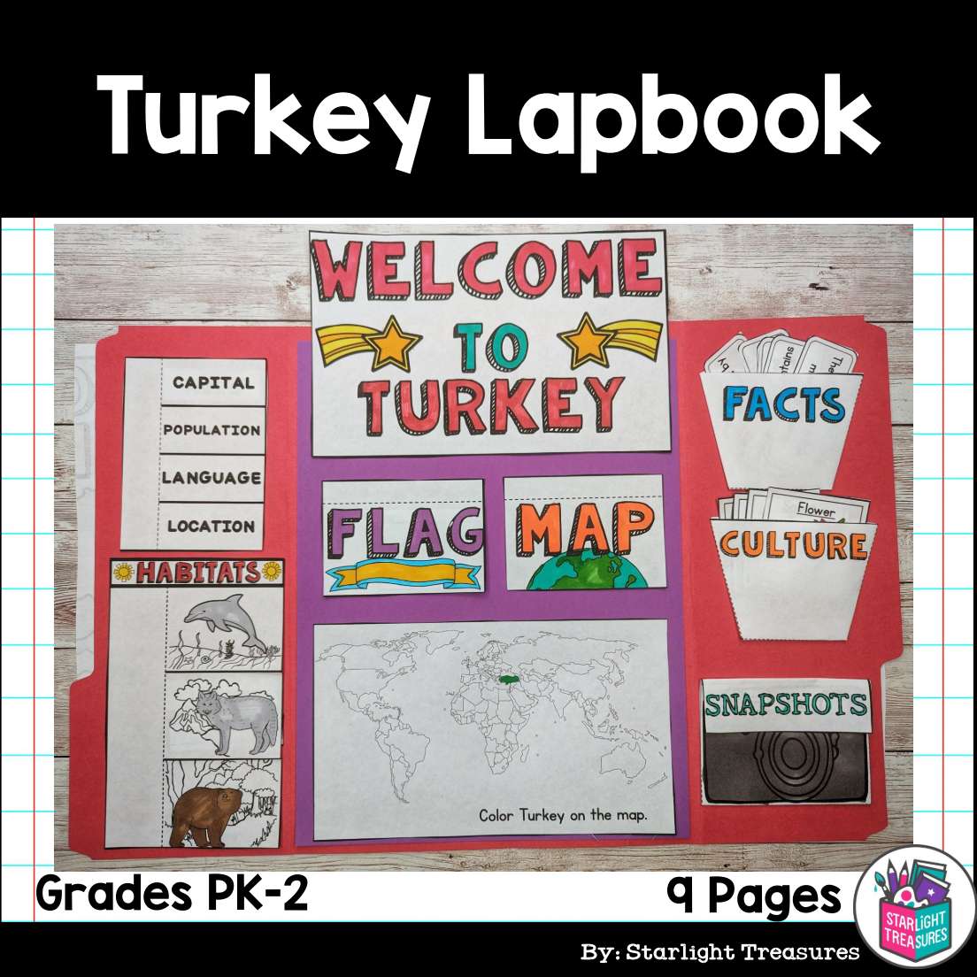 Tundra Food Chain Mini Book for Early Readers - Food Chains | Made By ...