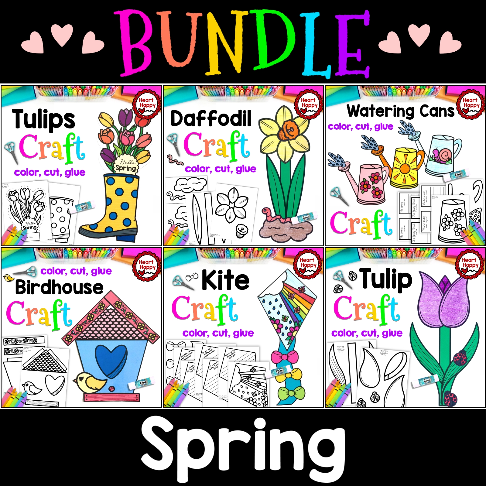 Wild Rose Flower Craft | Spring Craft | Iowa & North Dakota State ...