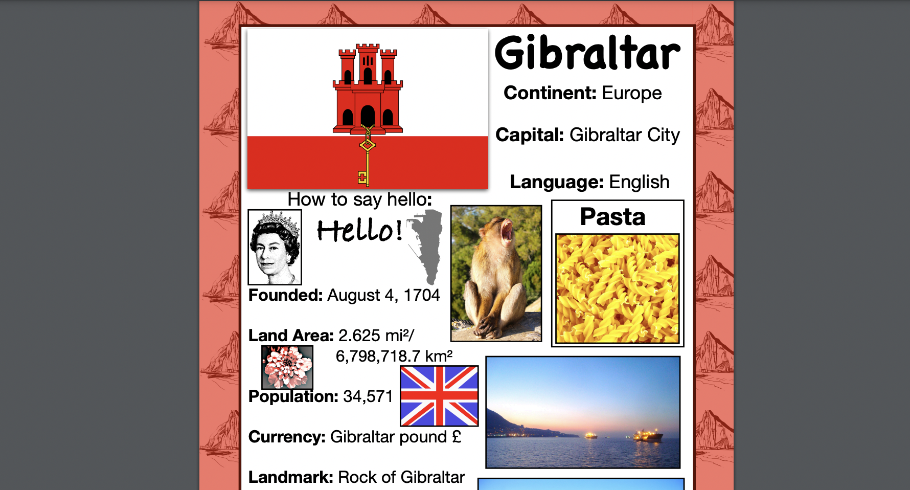 PUERTO RICO History & Geography, Travel The World Worksheet | Made By ...