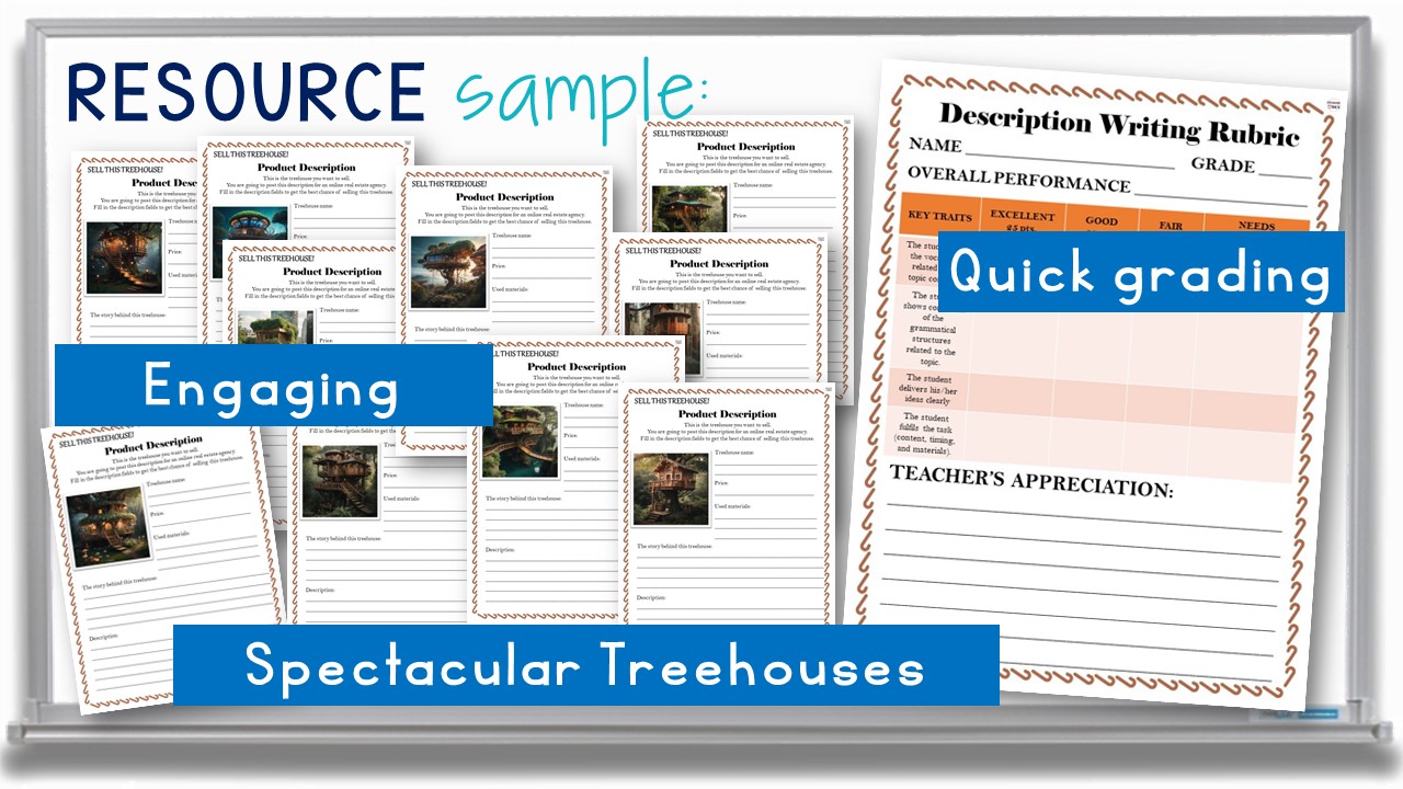 Sell a Treehouse Activity - Fun Creative Informational Writing Lesson ...