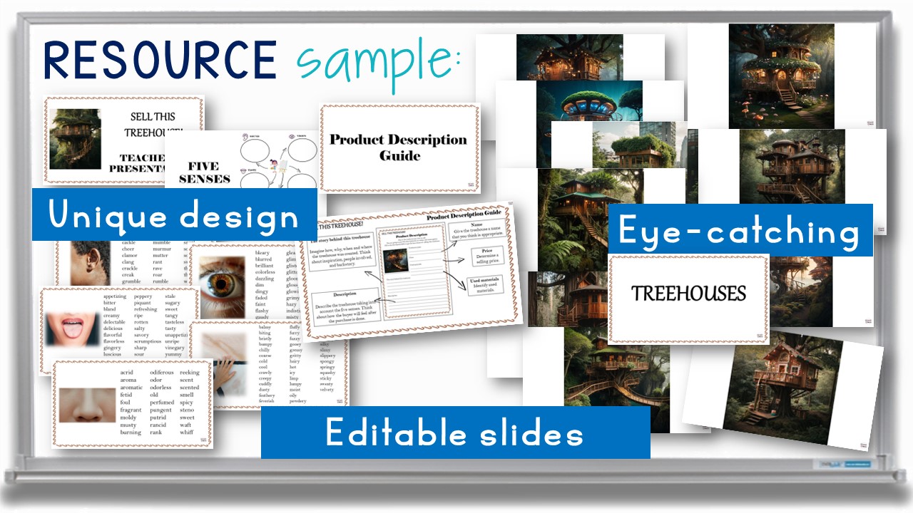 Sell a Treehouse Activity - Fun Creative Informational Writing Lesson ...