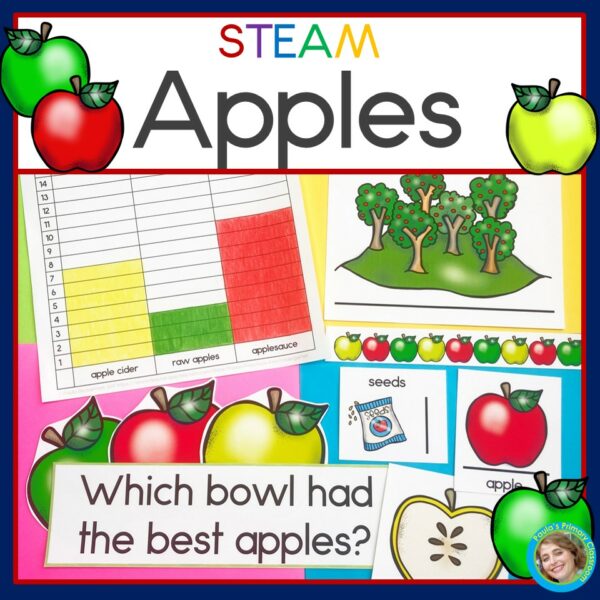 Apples | STEM Activities | book, measurement, graph, taste test ...