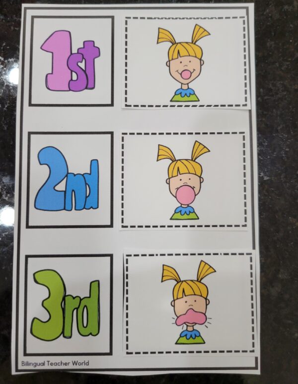 3 Step Sequencing Task Cards - Made By Teachers