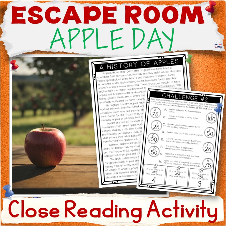 Labor Day Scavenger Hunt Reading Comprehension Passages Textual ...
