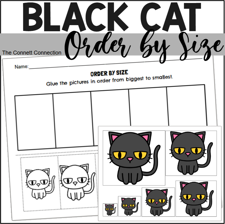 Halloween Ordering by Size Activities | Made By Teachers