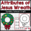 Attributes of Jesus Wreath Craft, Names of Jesus Wreath, Christmas ...