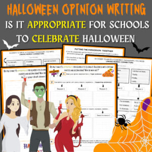 Halloween Activities - Halloween Writing - Opinion Writing - Halloween ...