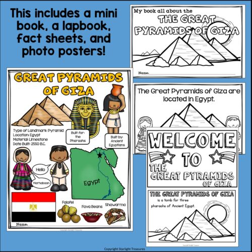 Great Pyramids of Giza Complete Unit for Early Learners - World ...
