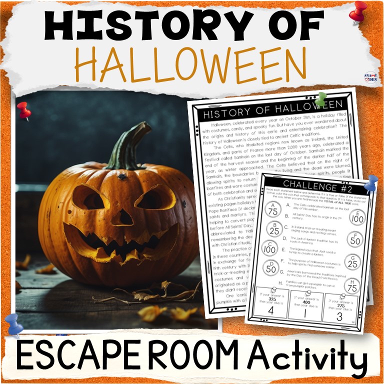 Kwanzaa Escape Room Close Reading Passage Winter Holiday Activity ...