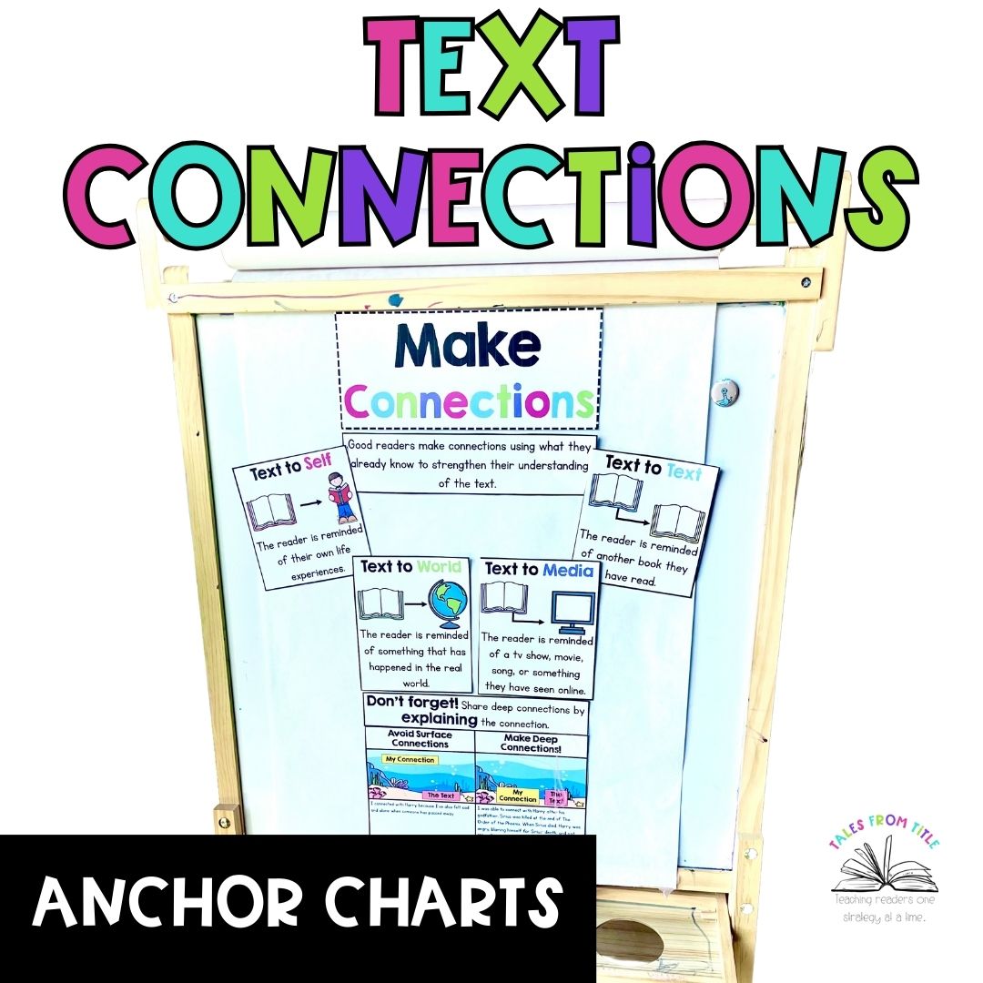 Making Text Connections Interactive Notebook Pages | Made By Teachers